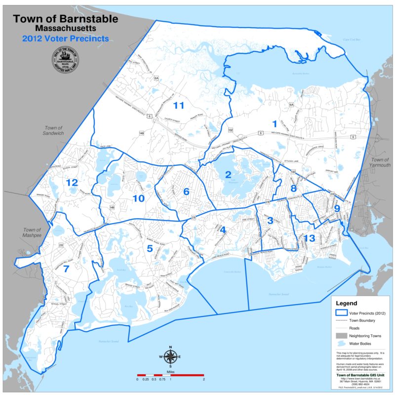 Precinct Maps | Barnstable Clean Water Coalition